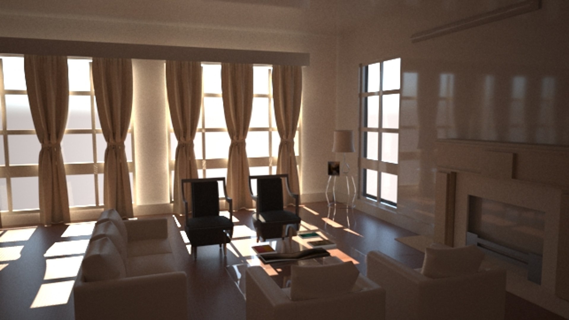 Living Room Interior 3D Model - TurboSquid 1265265
