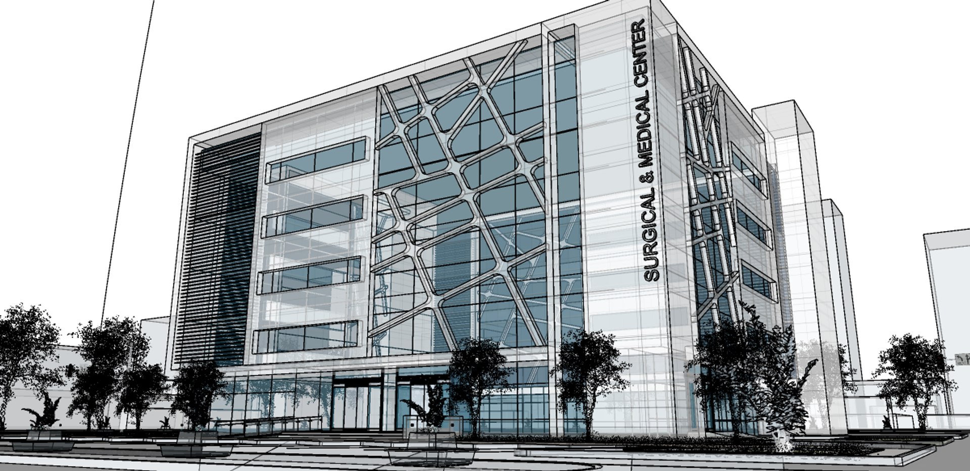 Medical Surgical Center Plans 3D Model - TurboSquid 1566604