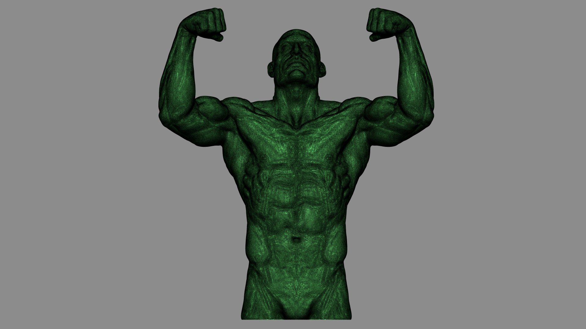 3D Strong man pose model - TurboSquid 1821757