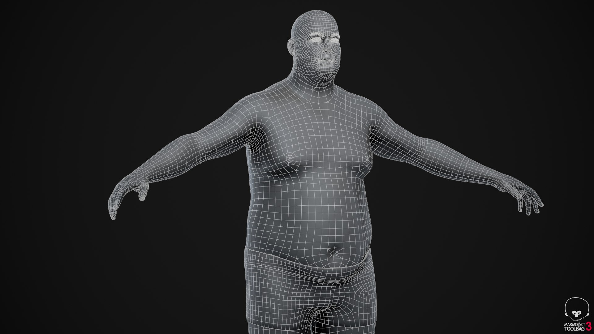 3D Plus size man body - TurboSquid 1752737