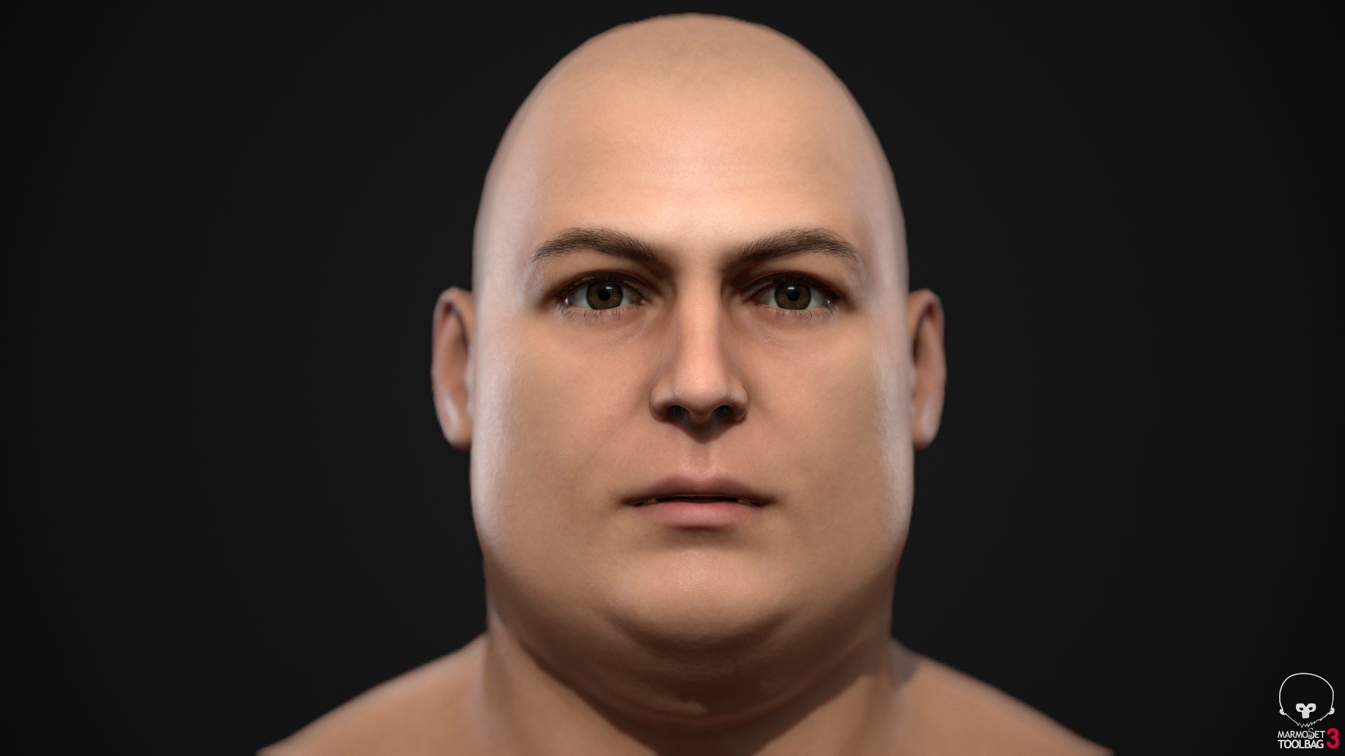 3D Plus size man body - TurboSquid 1752737