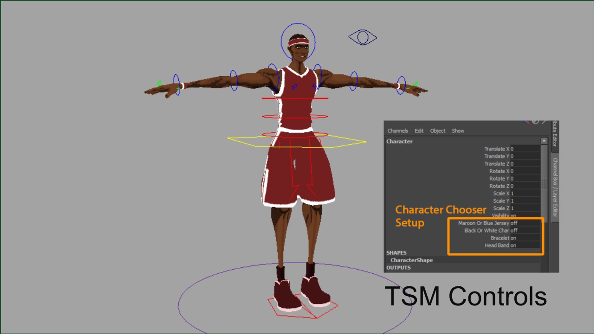3d Stylized Basketball Player Ball Model