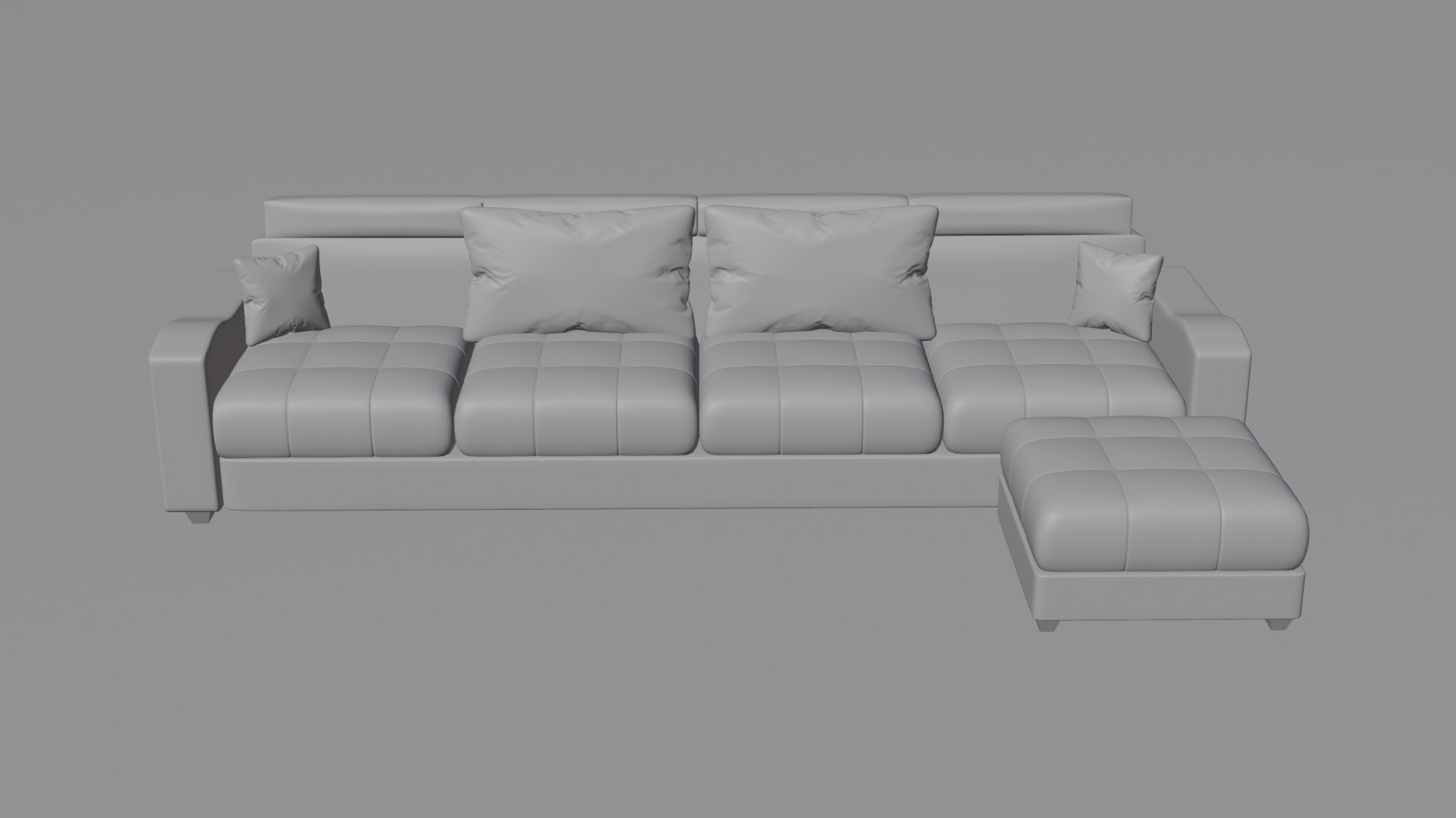 Corner Sofa 3D Model - TurboSquid 2001403