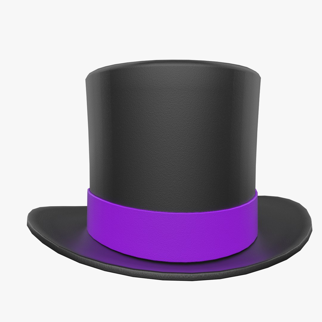 3D top hat - TurboSquid 1960716