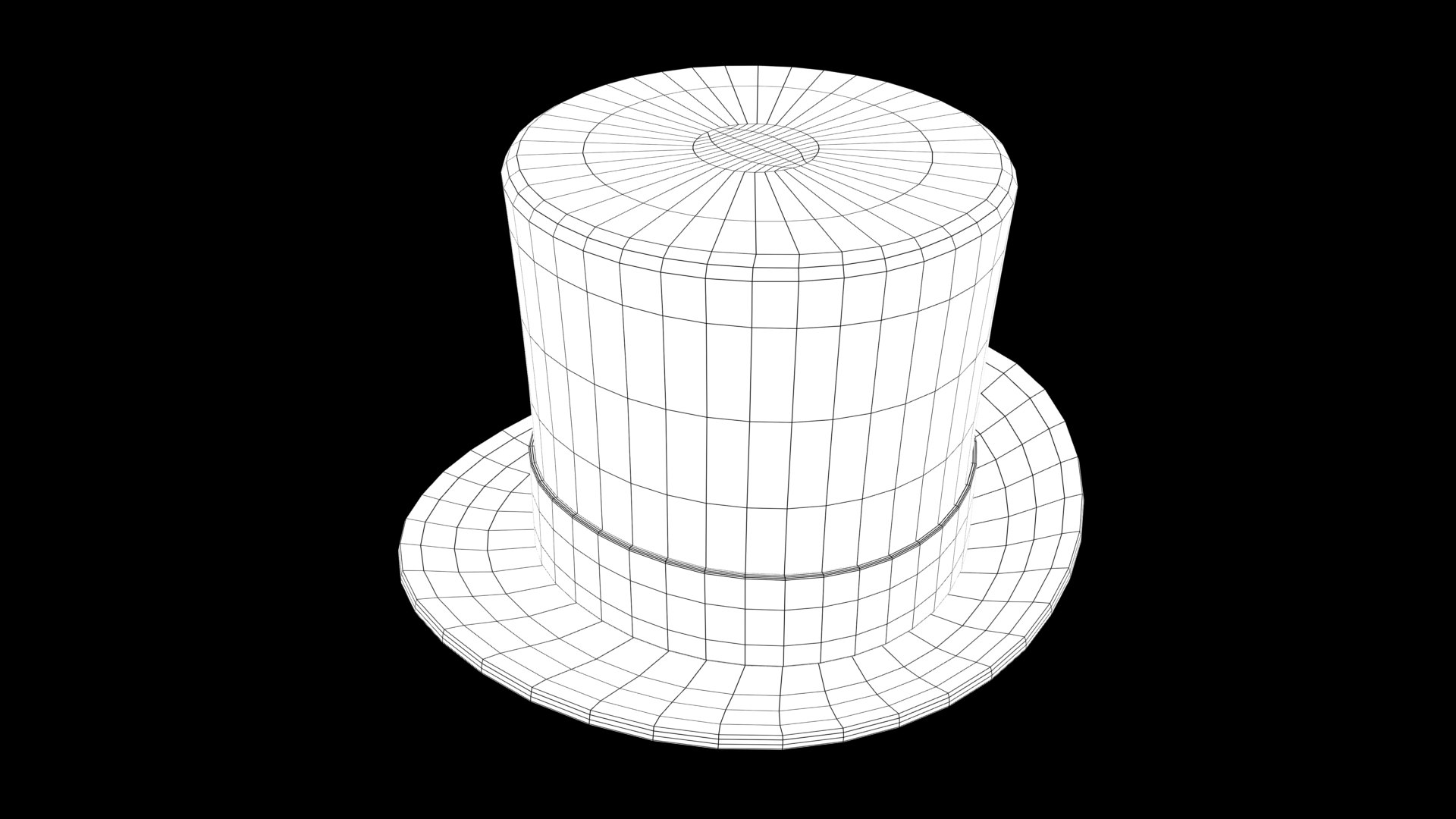 3D Top Hat - TurboSquid 1960716
