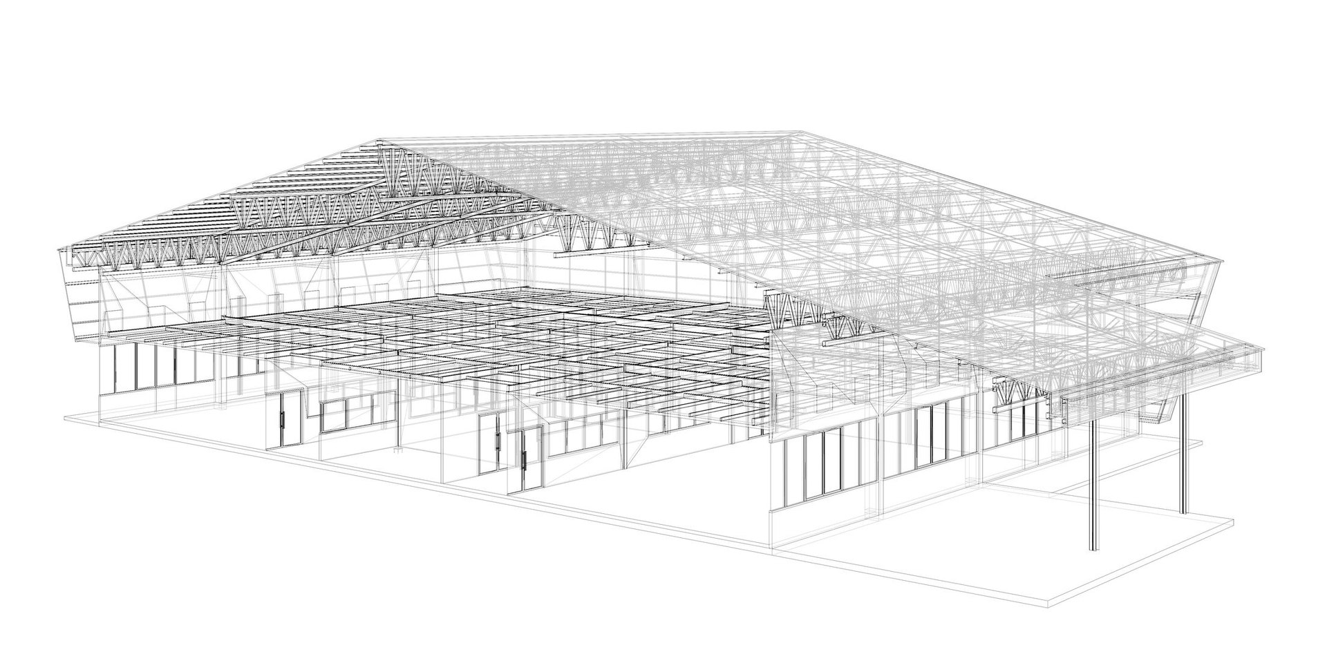 Collection - Building In Section Cut 3D Model - TurboSquid 2097819
