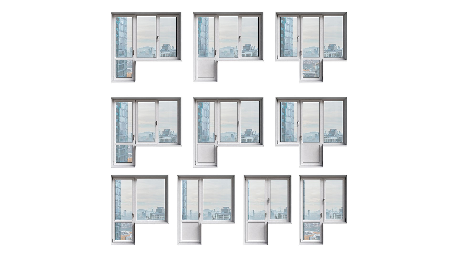 3D Model Window Collection Part 9 - TurboSquid 2164205