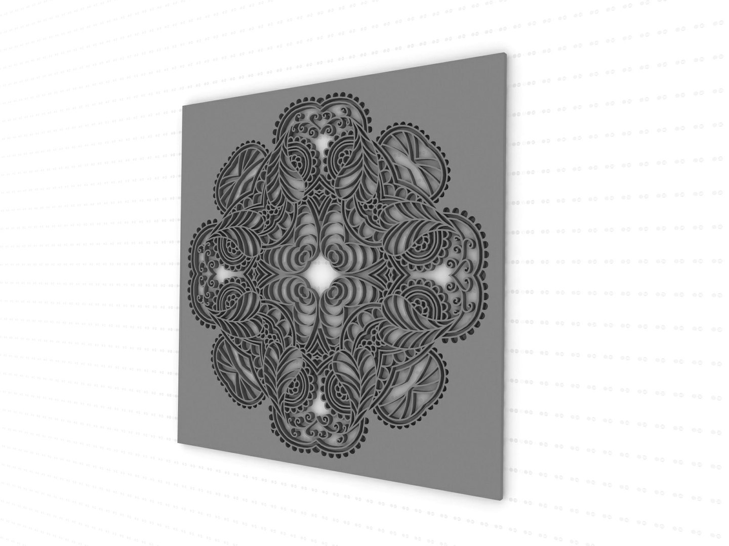 Mandala cnc model - TurboSquid 1441489