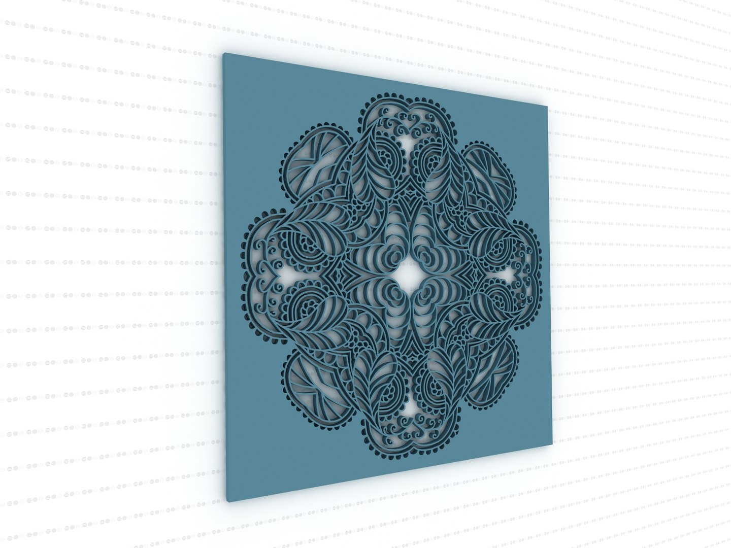 Mandala cnc model - TurboSquid 1441489