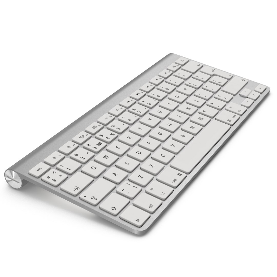 3d Model Apple Wireless Keyboard Modeled