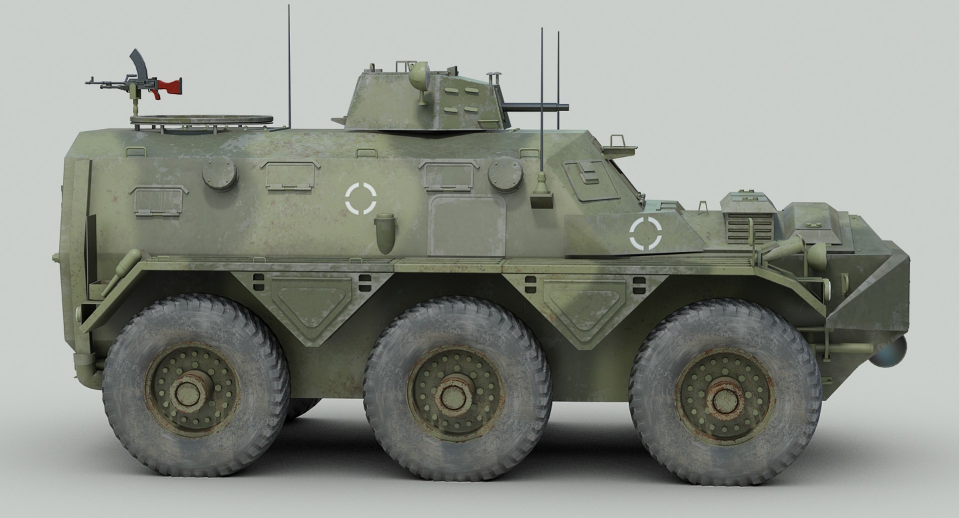 3d British Alvis Saracen