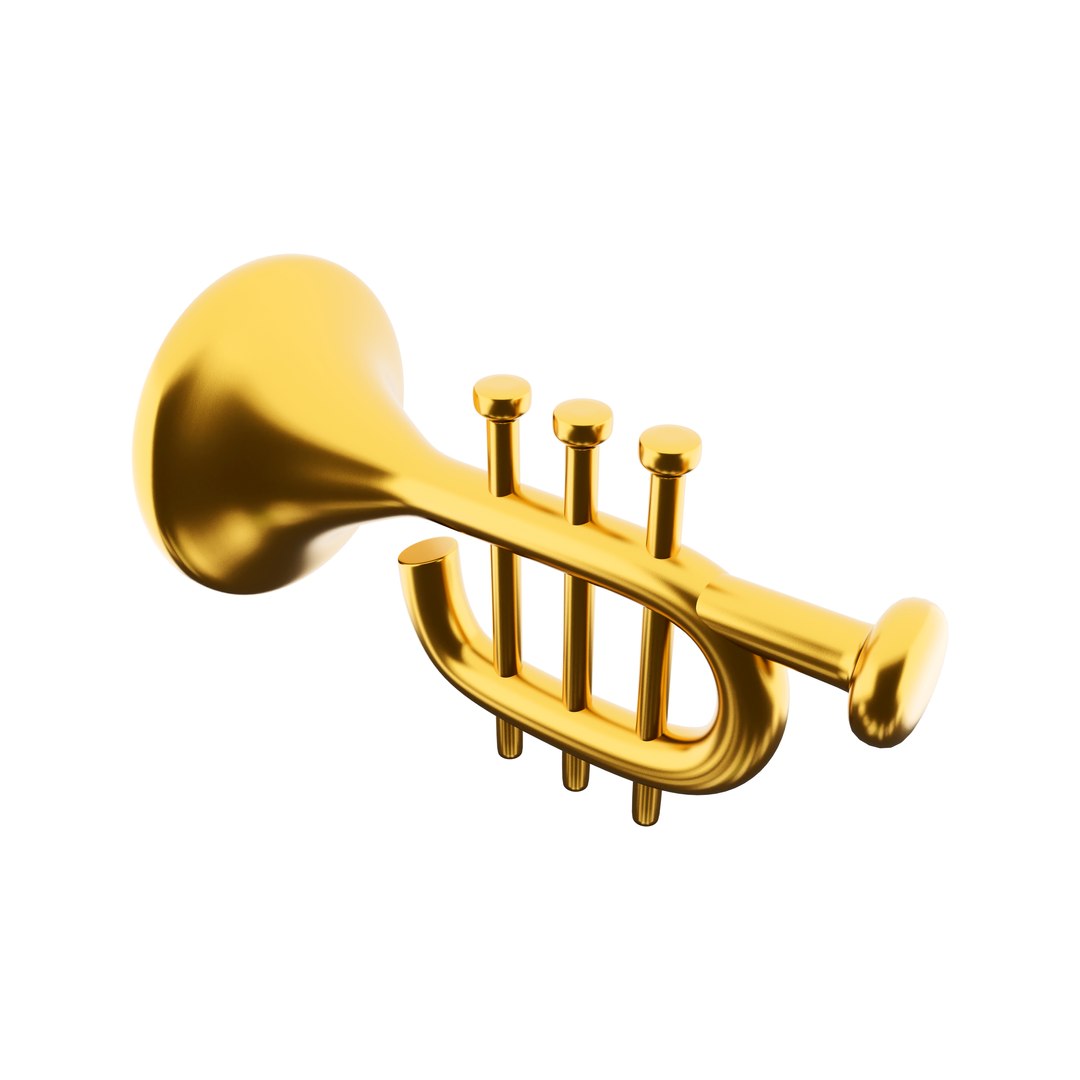 3d Saxophone Icon 3D - TurboSquid 2066373
