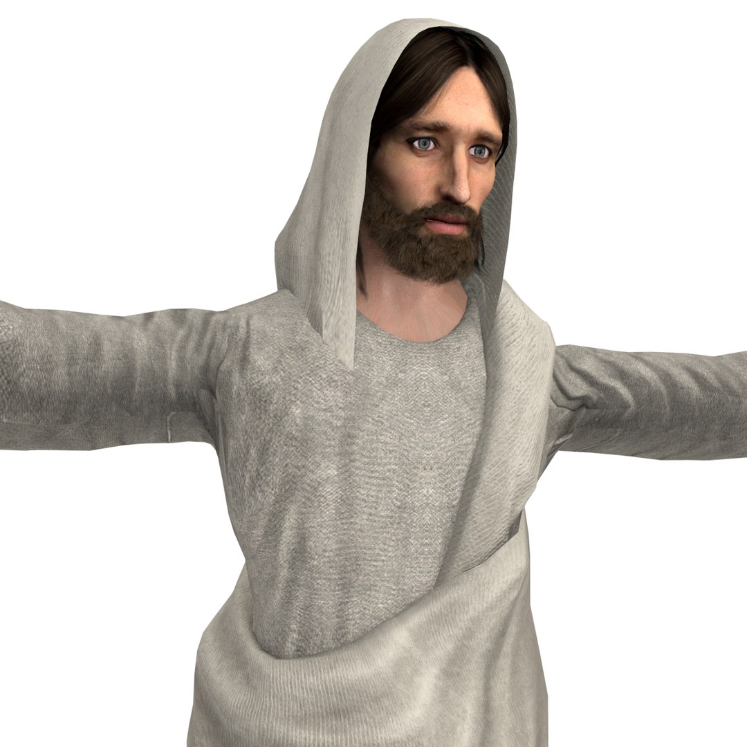 Jesus Christ Rigged Real 3D Model - TurboSquid 1285295