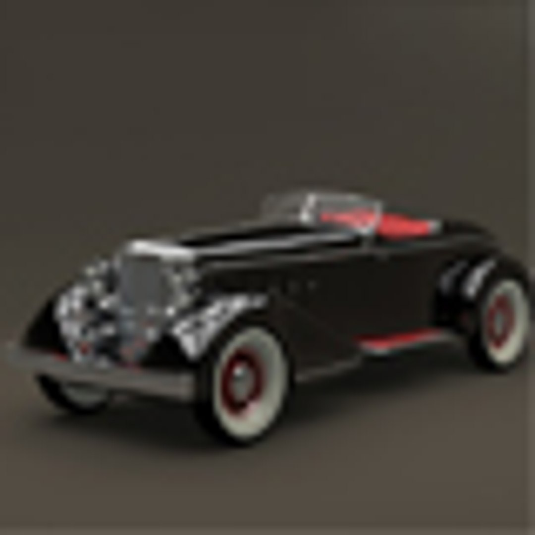 1932 chrysler imperial 3d model