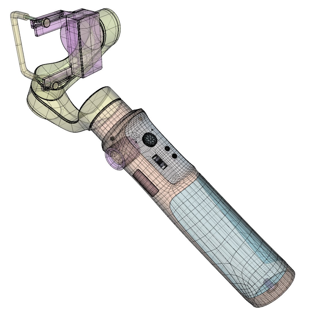 3D Gimbal Cameras Model - TurboSquid 1599846