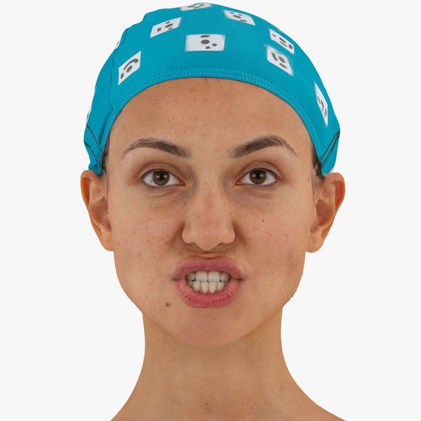 3D joy human head lip - TurboSquid 1713675