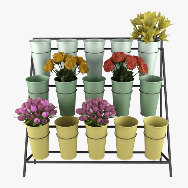 Free 3D Flower-Shop Models | TurboSquid