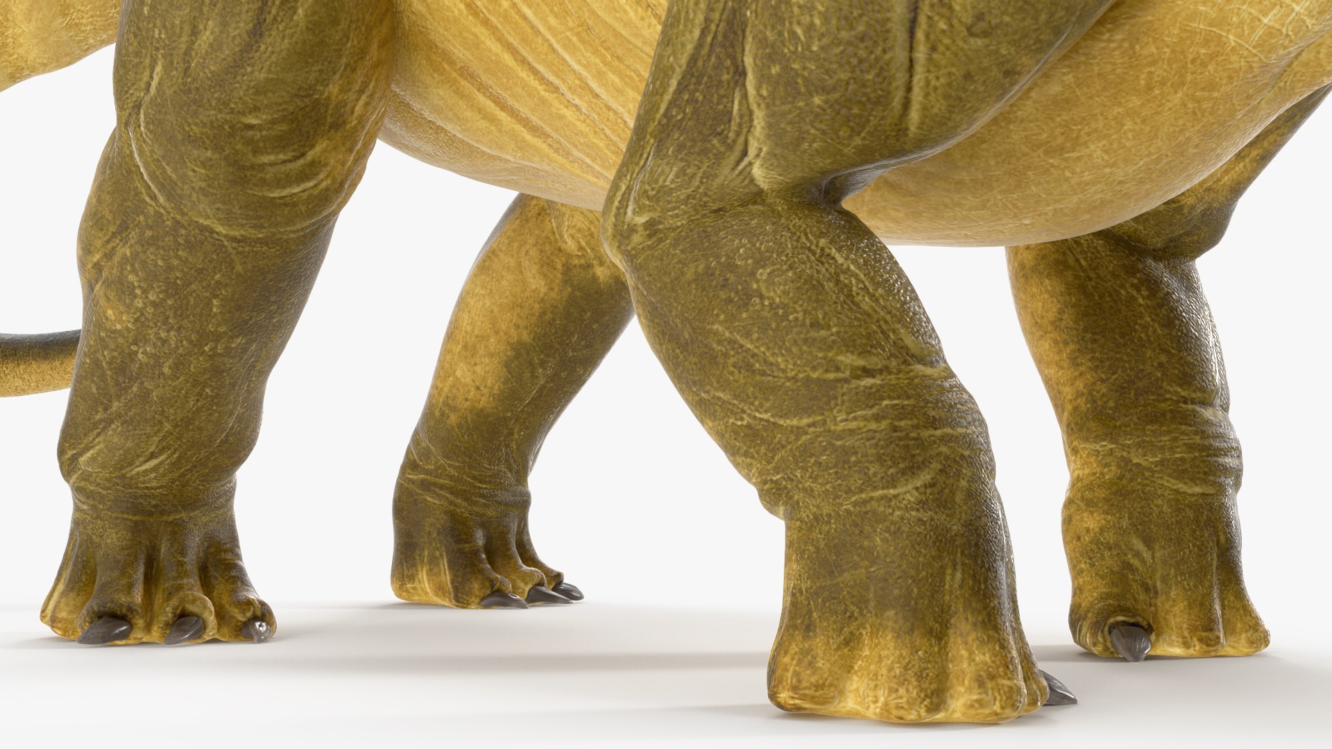 3d model apatosaurus dinosaur fighting pose