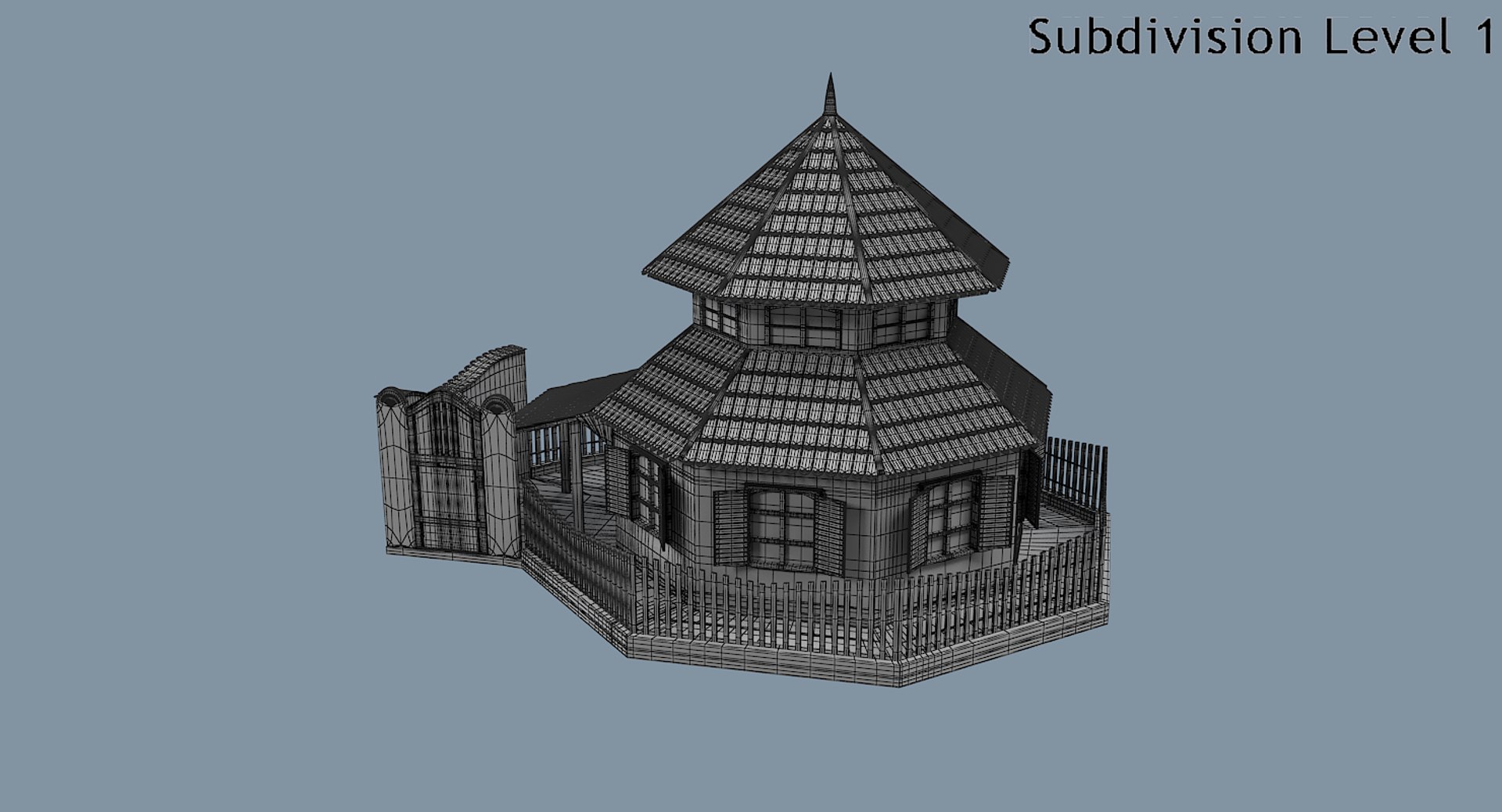 House Structure Building Model - TurboSquid 1297367