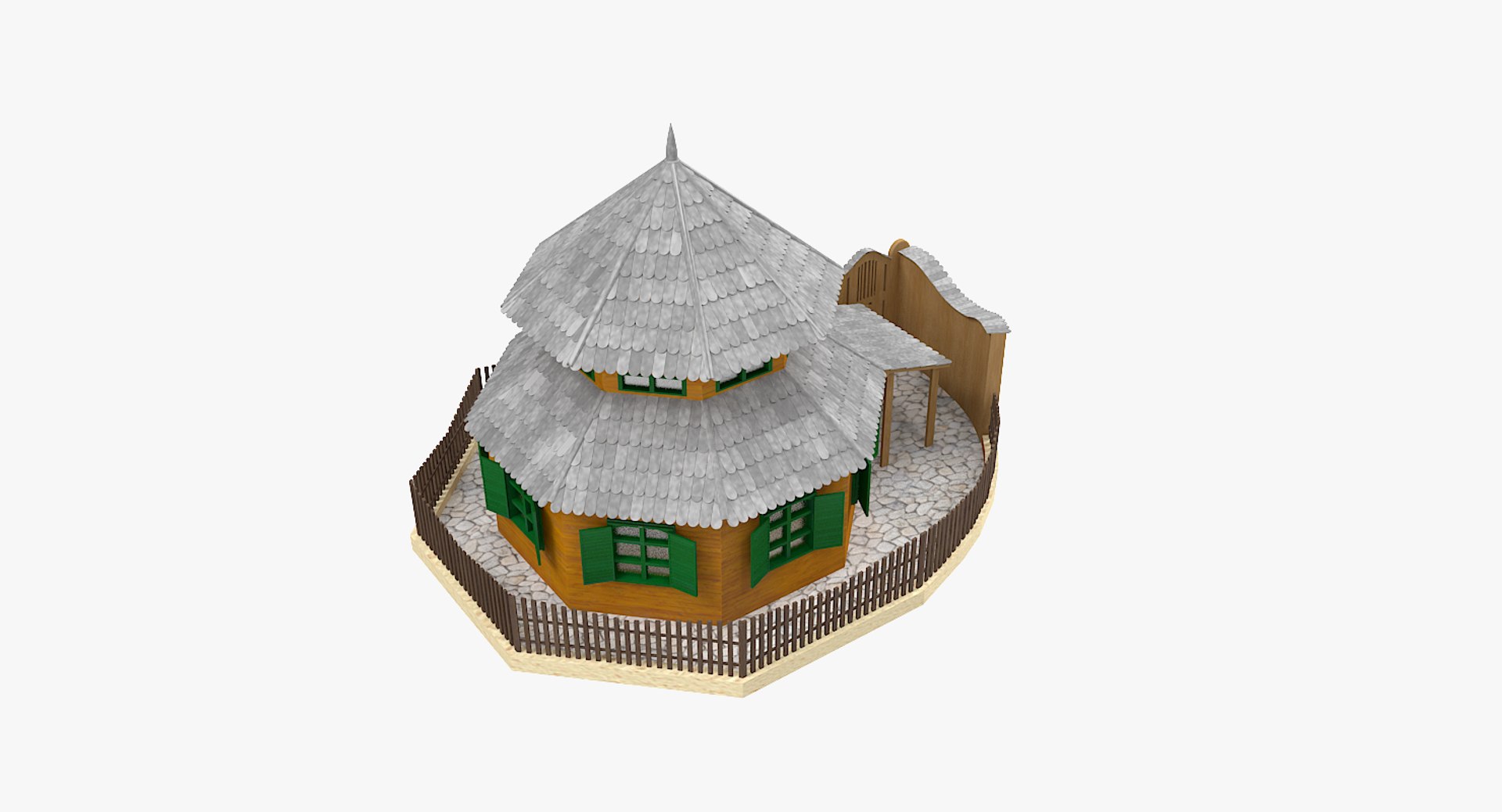 House Structure Building Model - TurboSquid 1297367