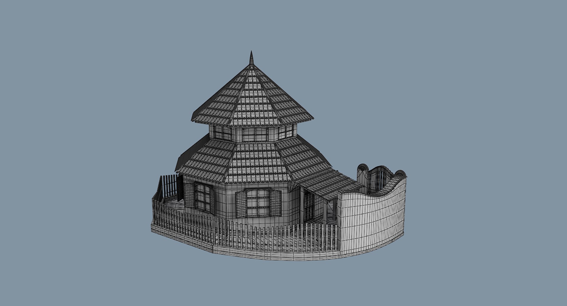 House Structure Building Model - TurboSquid 1297367