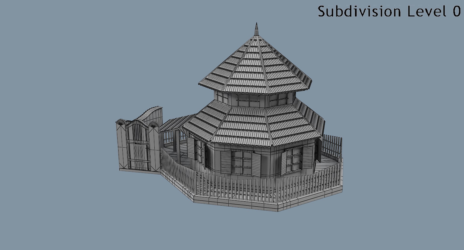 House Structure Building Model - TurboSquid 1297367