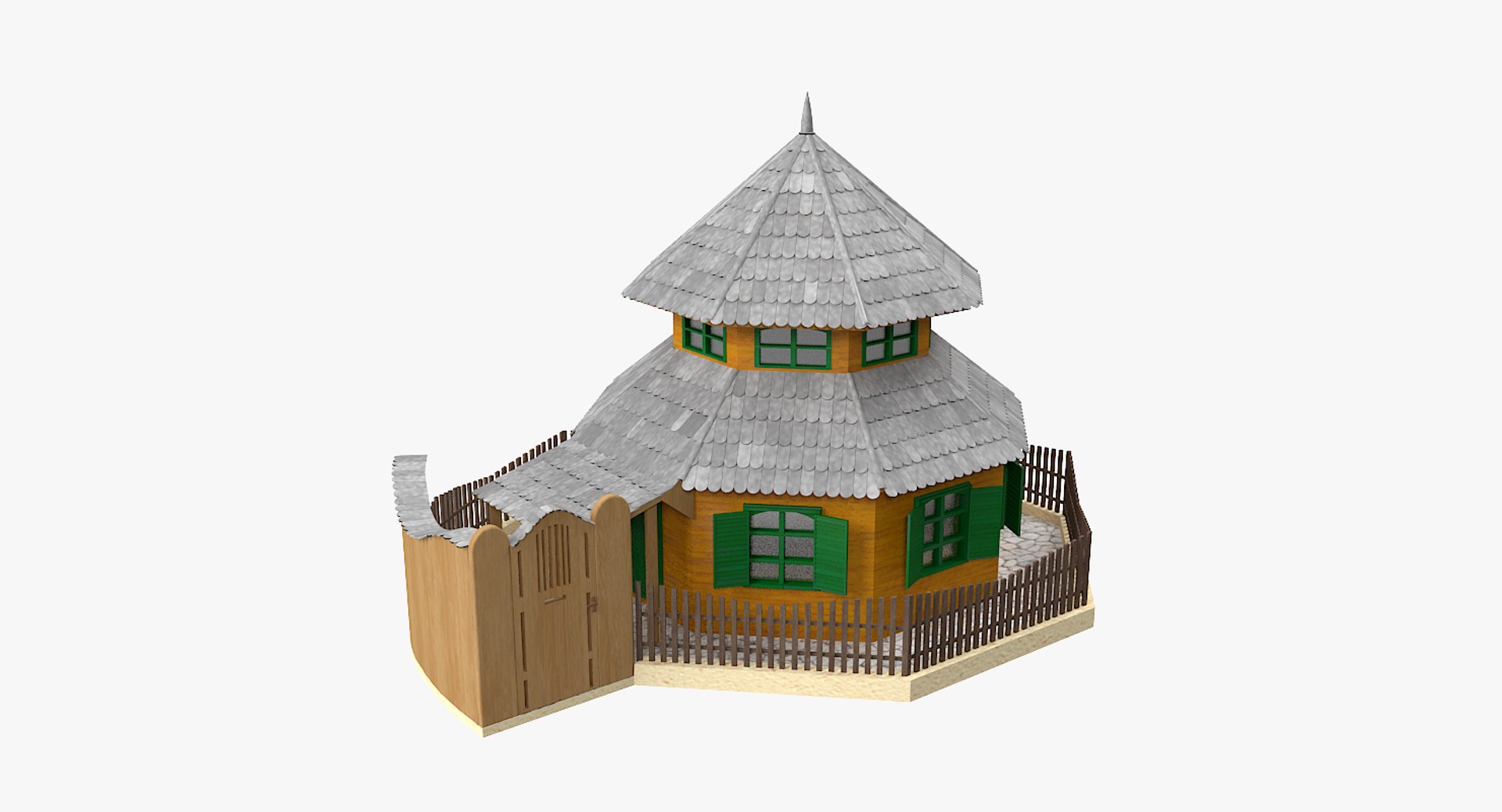 House Structure Building Model - TurboSquid 1297367