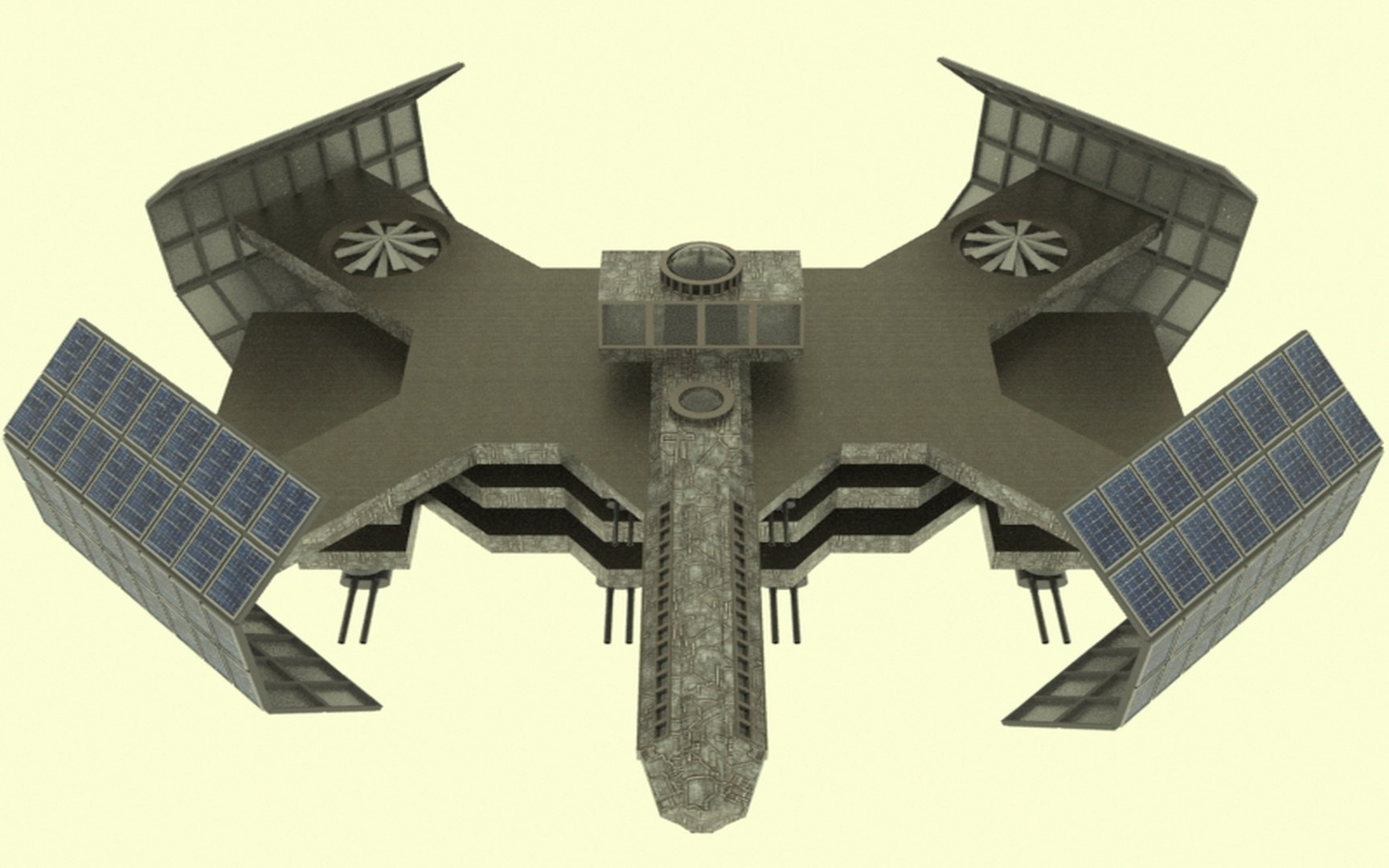 Cosmos Spacestation 3D Model - TurboSquid 1811265