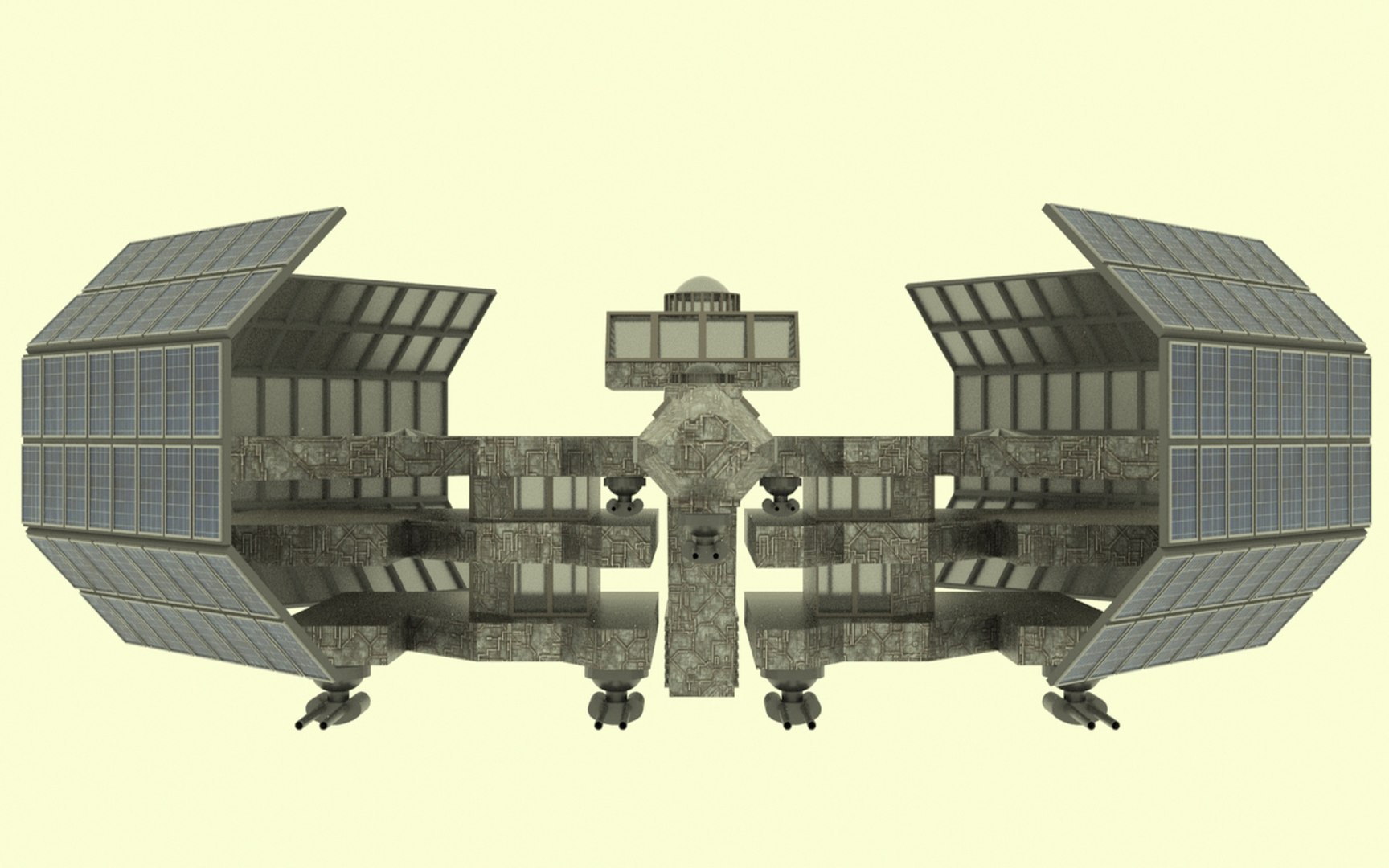 Cosmos Spacestation 3D Model - TurboSquid 1811265