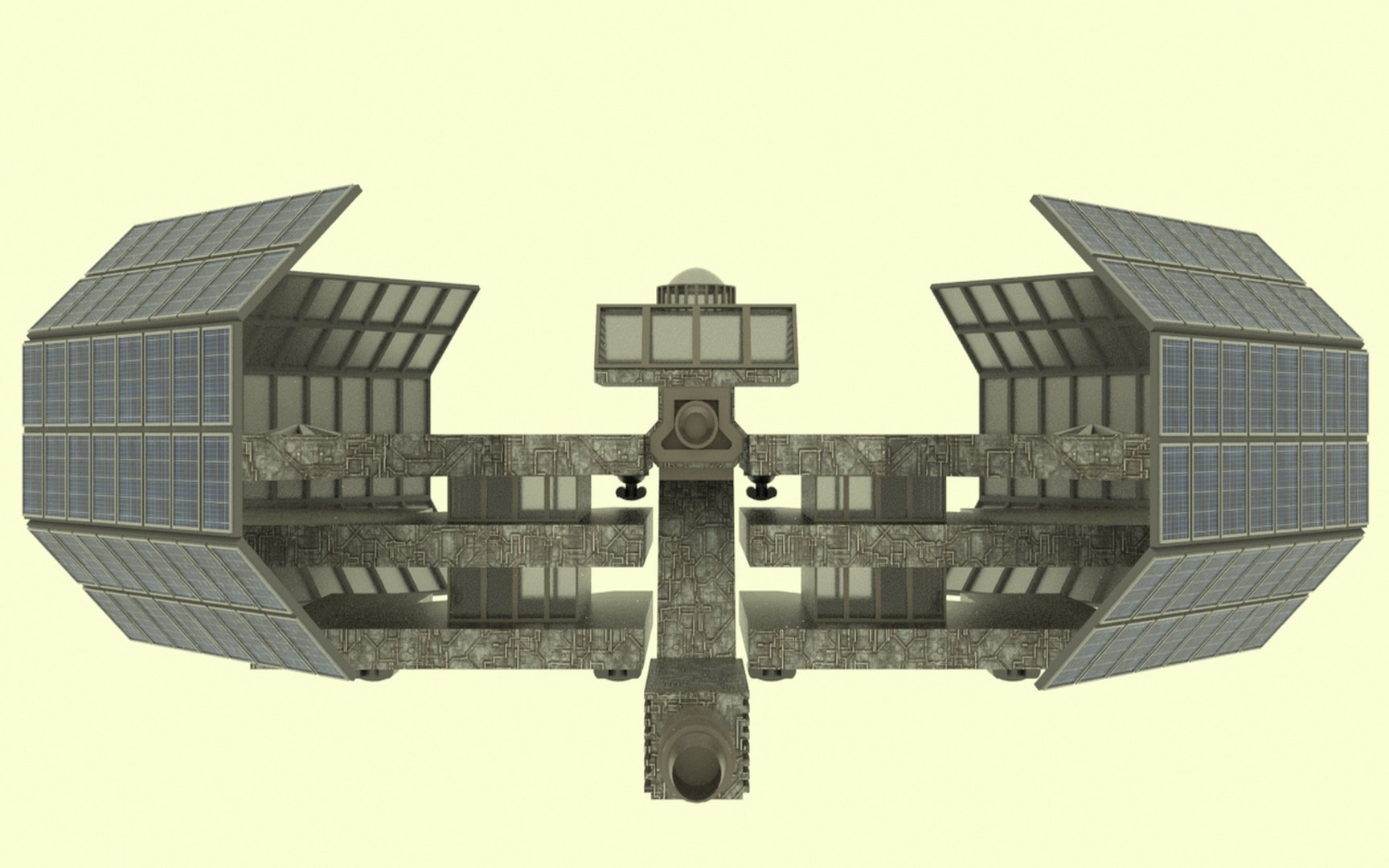 Cosmos Spacestation 3D Model - TurboSquid 1811265