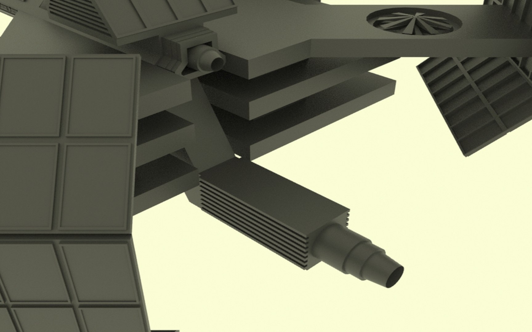 Cosmos Spacestation 3D Model - TurboSquid 1811265