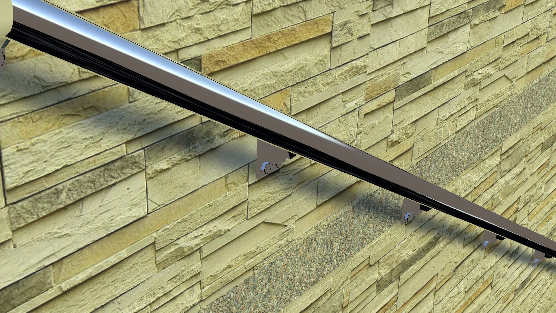 Railing Model - TurboSquid 1705868
