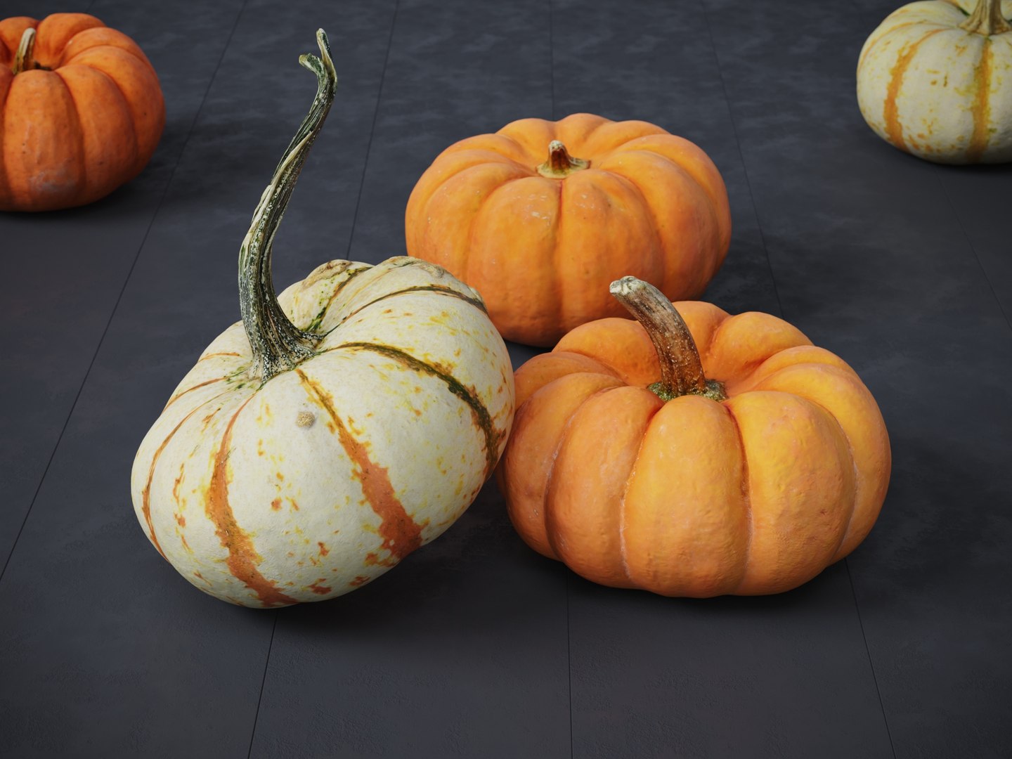 3D Pumpkins - TurboSquid 2095228