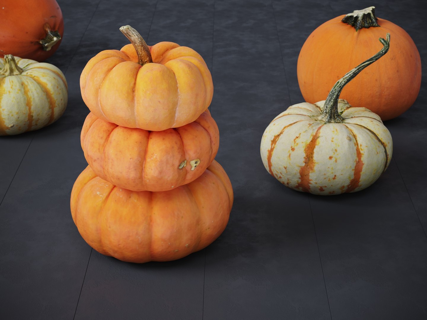 3D Pumpkins - TurboSquid 2095228
