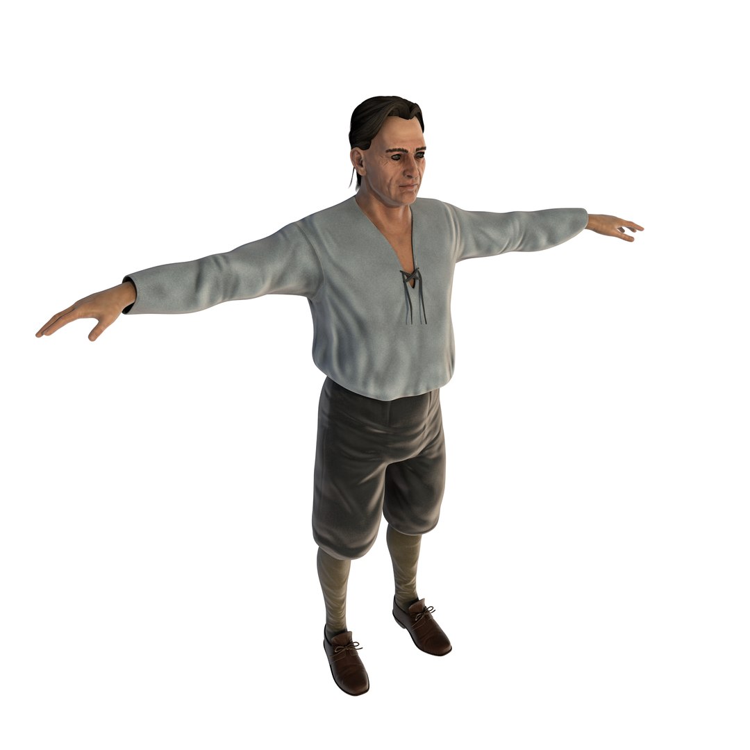 Sailor 3d Model