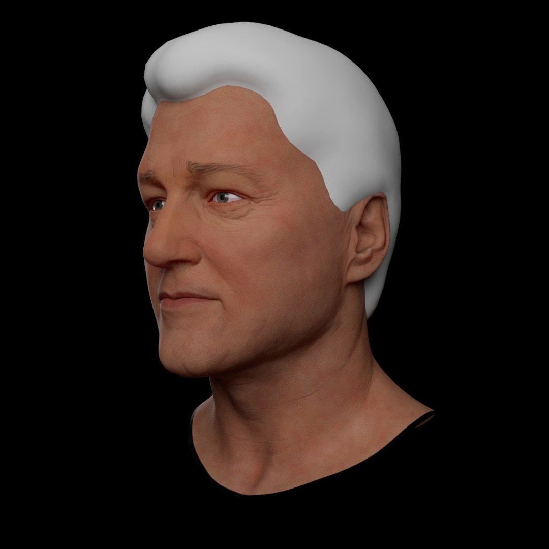 Bill Clinton 3D Model - TurboSquid 1226028