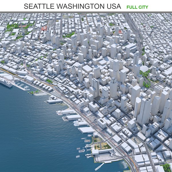 3D Seattle Models | TurboSquid