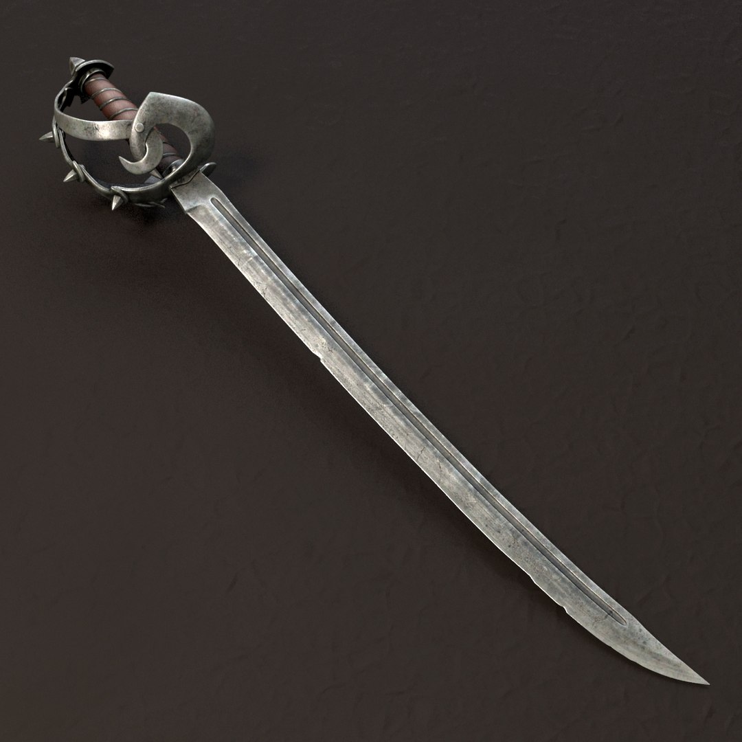 Max Antique Pirate Sword