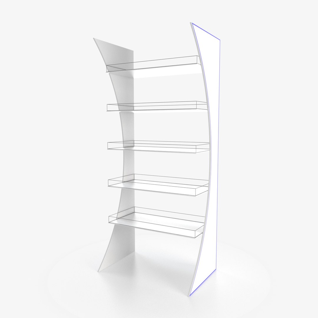 3D Display Rack - TurboSquid 1372988