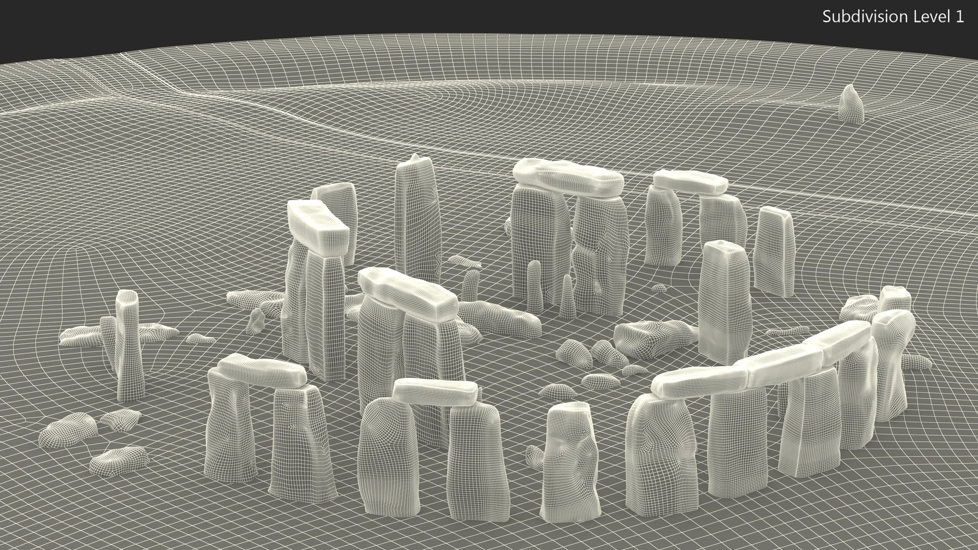 Stonehenge 3D Model - TurboSquid 2080981