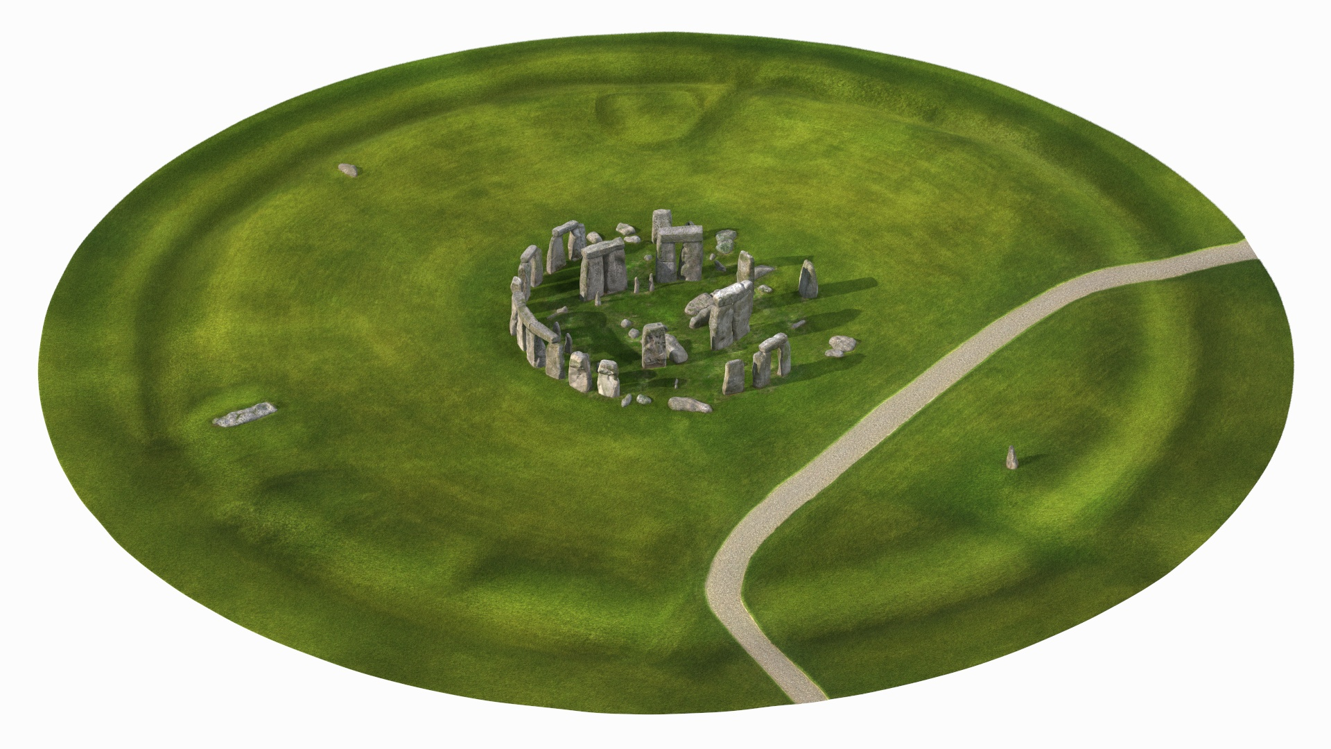 Stonehenge 3D Model - TurboSquid 2080981
