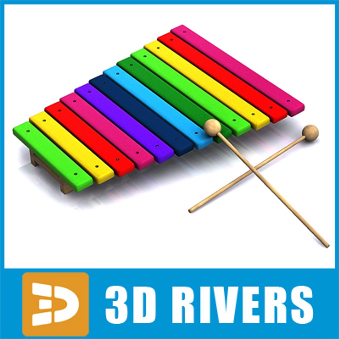 3d baby xylophone