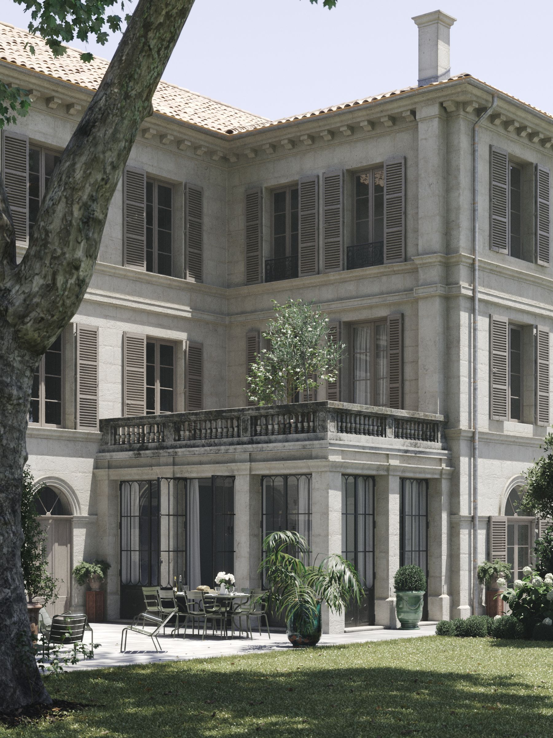3D provencal house - TurboSquid 1650549