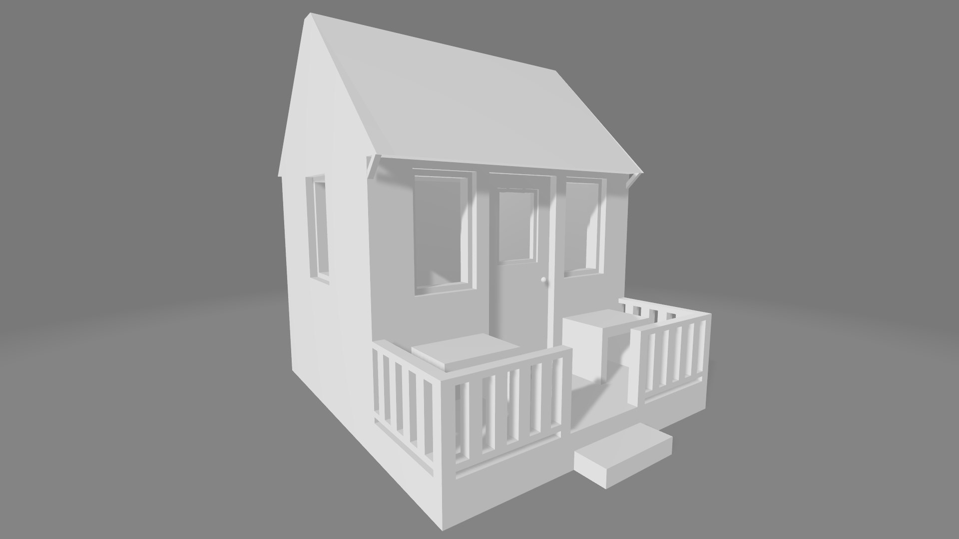 Tiny House 3D model - TurboSquid 1868718