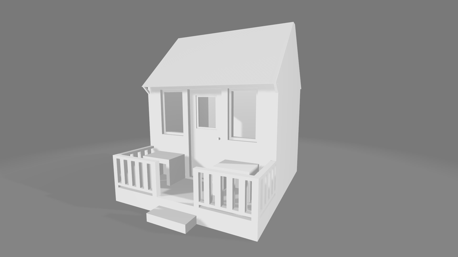 Tiny House 3D model - TurboSquid 1868718