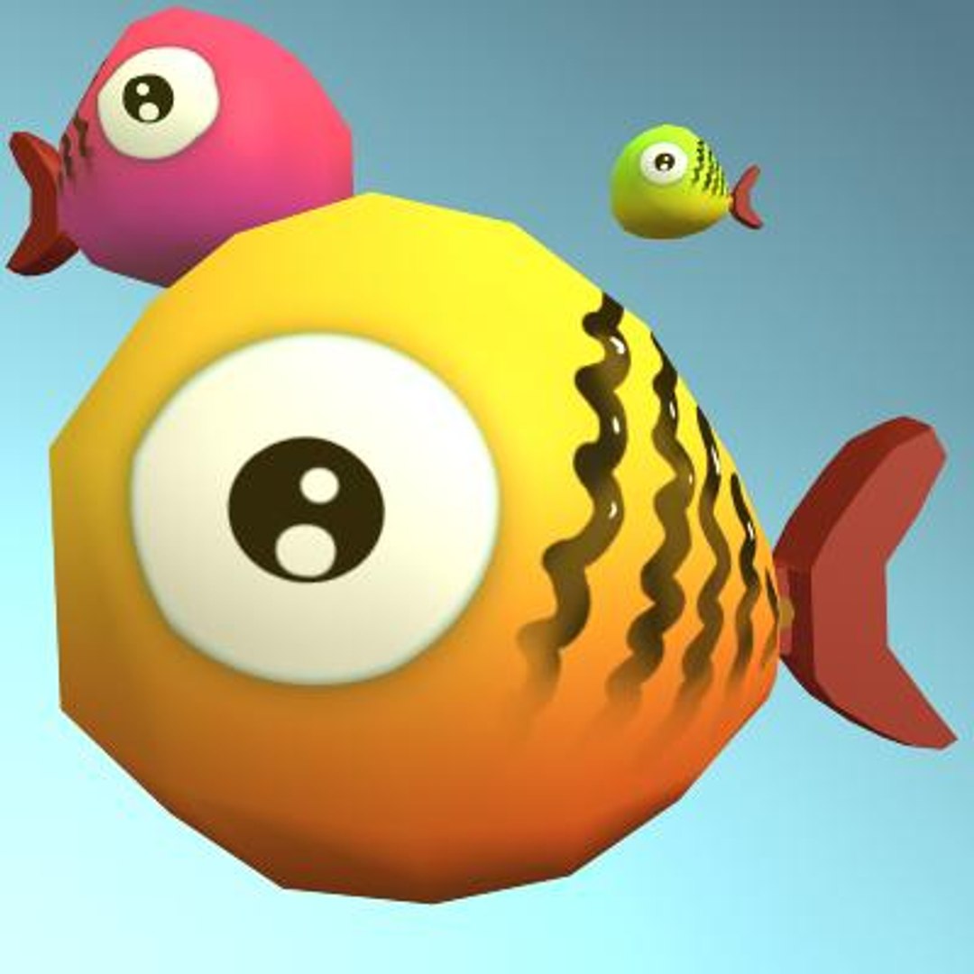 3d max fish animation