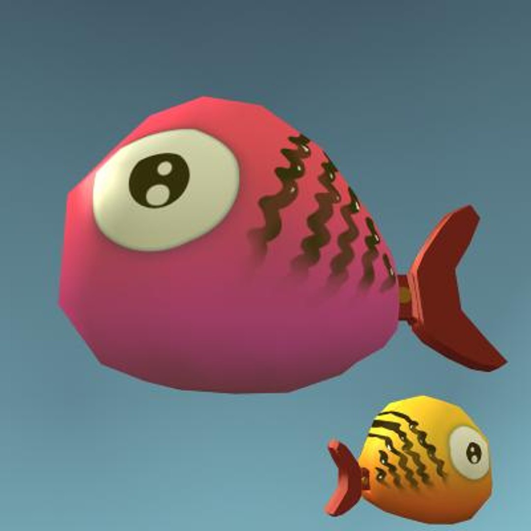 3d max fish animation