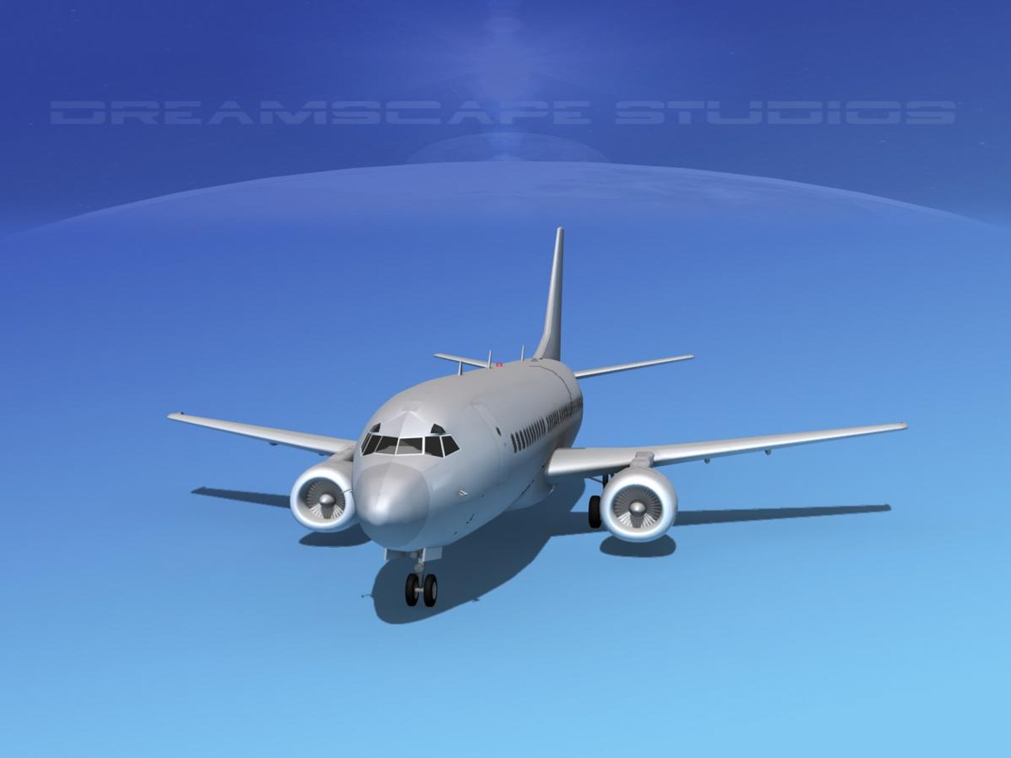 3d Boeing 737 737-300 Model