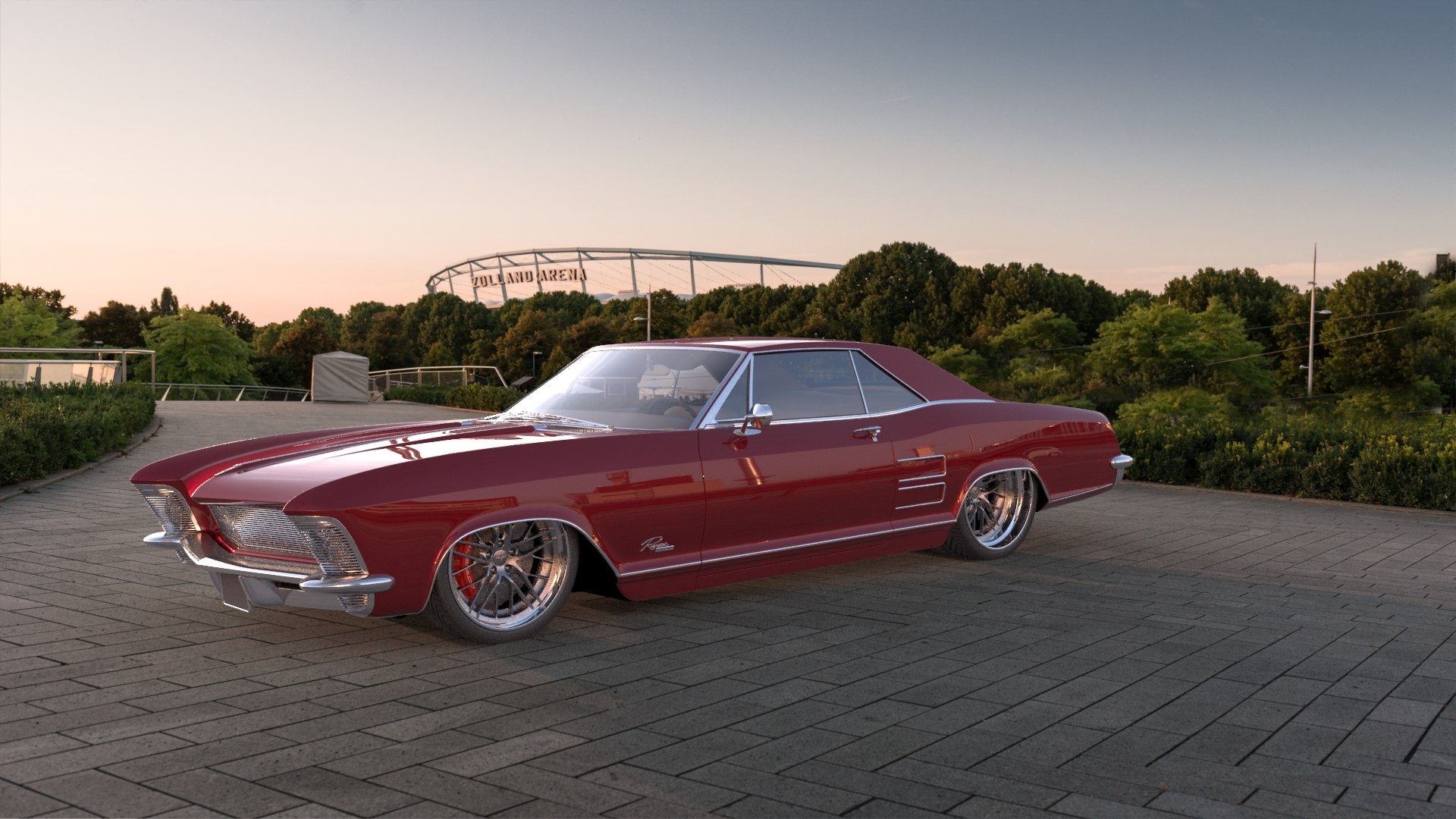 Custom riviera restomod 63 3D model - TurboSquid 1977995