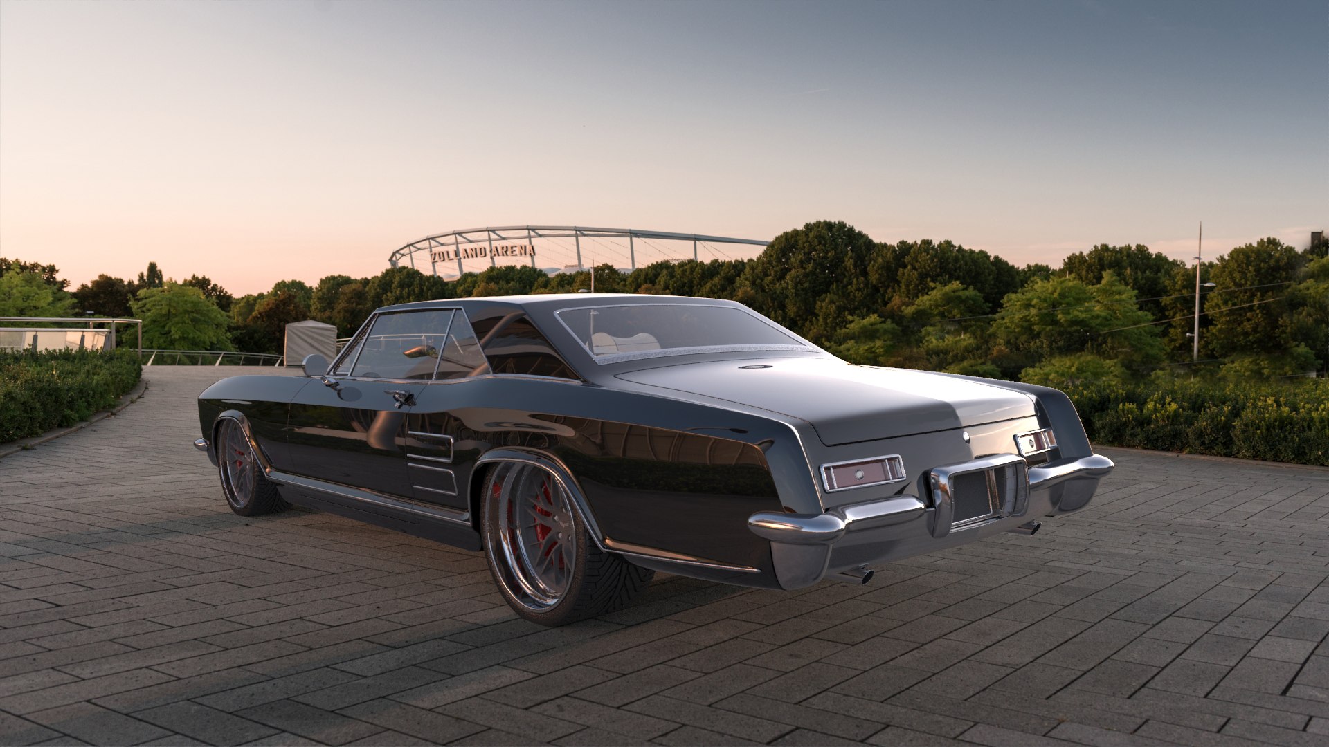 Custom riviera restomod 63 3D model - TurboSquid 1977995